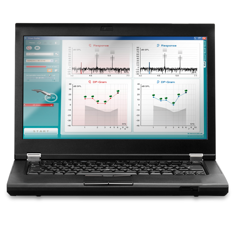 Interacoustics Titan OAE/ABR, IMP & WBT